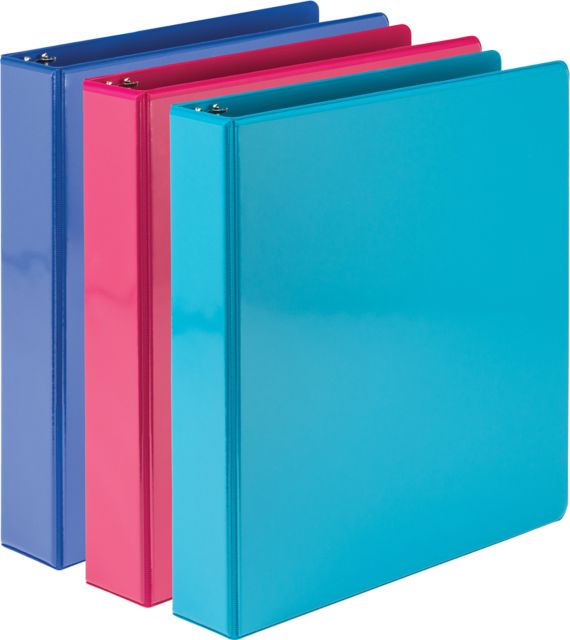 BINDER 1.5IN DRBLVIEW FASH AST | Samsill | Tallahassee State College